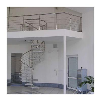 China Wholesale agent stair railing design spiral staircase curved glass for sale
