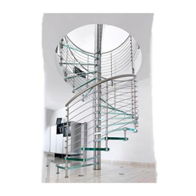China China ornament stair railings glass spiral staircase cost for sale