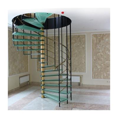 China WilliamArchi aluminum stair railings laminated spiral staircase glass for sale