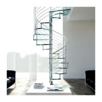 China Original factory ornament stair railings home decor crystal glass spiral staircase prices for sale