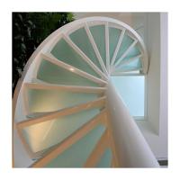 China Manufacturer stairs philippines glass spiral staircas for sale