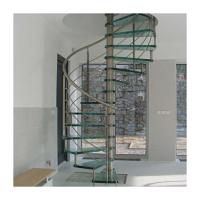 China Factory price pendant stair light glass spiral staircase prices for sale