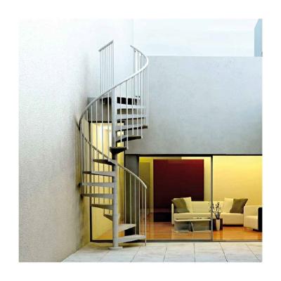 China China metal stairs glass steel stair iron spiral metal staircase for sale