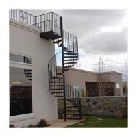 China Decorative metal handrails decorative steel grill design decorative cast iron spiral staircase for sale