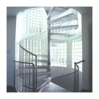 China Metal stair steps cast iron restaurant table base stainles steel spiral staircase for sale
