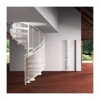 China Metal stairs to steps stainless steel handrail bracket stair iron spiral staircase for sale