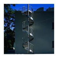 China Indoor cast iron stairs casting round metal staircase stainless steel spiral stair for sale