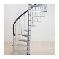 China Metal stairs prices iron staircase manufacture indoor steel metal spiral stairs for sale