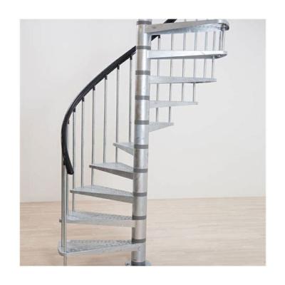 China Metal stairs prices iron staircase manufacture indoor steel metal spiral stairs for sale
