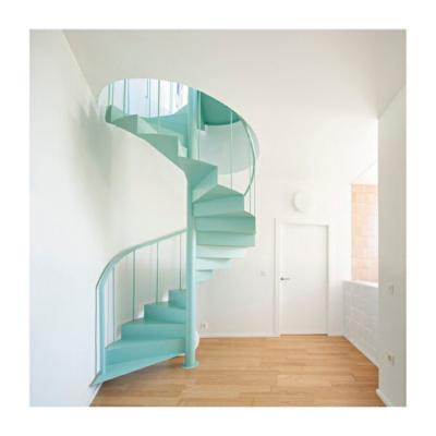 China Metal stairs desgin inexpensive stainless steel shaped staircase iron gazebo with spiral stair for sale