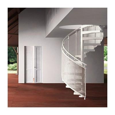 China Metal stairs and landings durable stainless steel staircase cast iron small spiral stair for sale