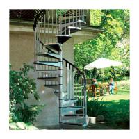 China Metal safety loop pin single carbon steel beam staircase china cast iron spiral stair for sale