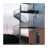 China Stainless steel housing stairs design cast iron circular staircase used metal spiral stair for sale