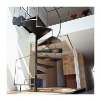 China Stainless steel housing stairs design cast iron circular staircase used metal spiral stair for sale