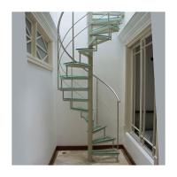 China Indoor Prefabricated Spiral Staircase WA-SSP2019 Modern Stairs Rails for sale