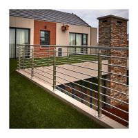 China Morocco style metal picket rod fence wrought iron roof terrace railings for sale