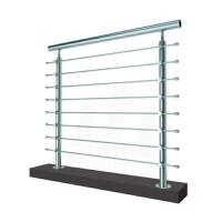 China Rod iron fence designs steel handrail aluminum railing for sale