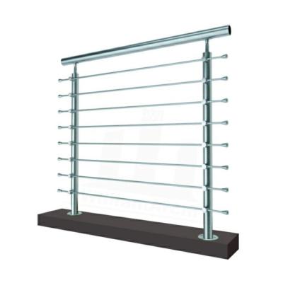 China Rod iron fence designs steel handrail aluminum railing for sale