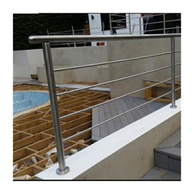 China Safe and reliable black steel rod balustrade stainless steel rod railing manufacturers for sale