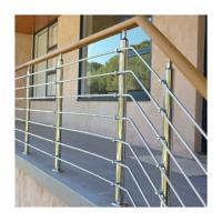 China Laos style rod iron fence supplies aluminum deck balusters wholesale for sale