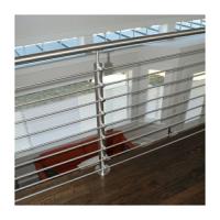 China Saudi Arabia style steel rod balustrade stainless steel decking balustrade for sale