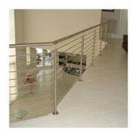 China Saudi Arabia style steel rod balustrade stainless steel decking balustrade for sale