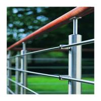 China New arrivals steel cable rod balustrade stainless steel deck rod railing prices for sale
