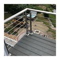 China Namibia style black aluminum rod fence metal balcony fence for sale