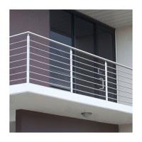 China Namibia style black aluminum rod fence metal balcony fence for sale