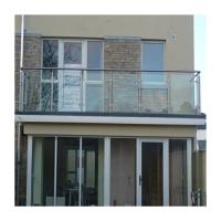China Namibia style black aluminum rod fence metal balcony fence for sale