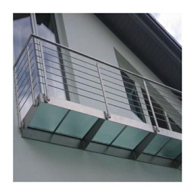China Malawi style green metal rod fencing privacy balcony fence for sale