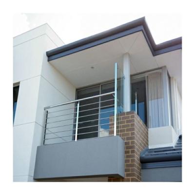 China Tome and Principe style cheap aluminum rod fence steel balcony balustrade for sale