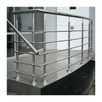 China Mali style aluminum rod fence cost toughened glass balcony railings for sale