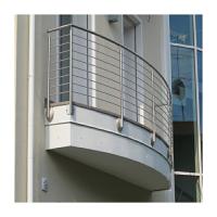 China Well made aluminum pool rod fences balcony banister for sale