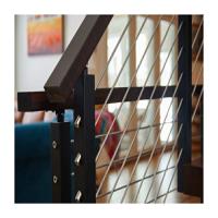 China Hot sale rod balustrades gold coast stainless steel deck rod railing posts for sale