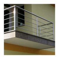 China Easy to use steel mesh rod balustrade balustrade rod railing stainless steel for sale