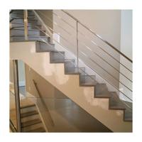China Complete style aluminium rod balustrades simple outdoor stair railing for sale