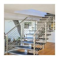 China Namibia sell well stainless rod balustrade outdoor stair railings near me for sale