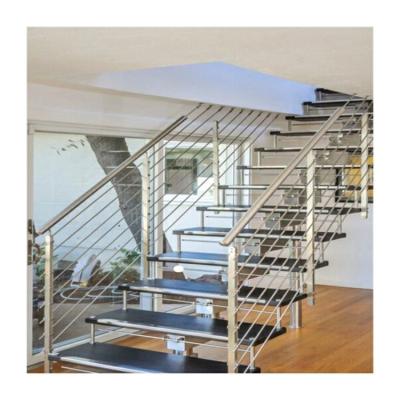 China Namibia sell well stainless rod balustrade outdoor stair railings near me for sale