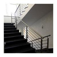 China Burkina Faso sell well stainless baluster exterior stair handrails for sale