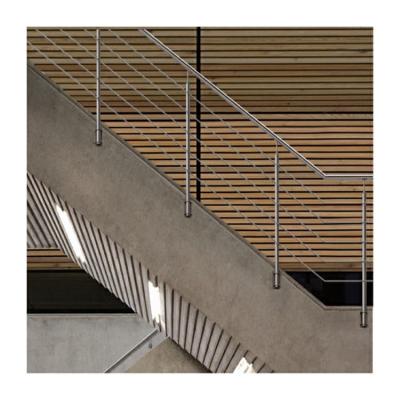 China Gabon design rod balustrades prices handrail outdoor stairs for sale