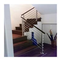China The republic of Congo sell well rod balustrade systems railings for stairs outside for sale