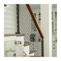 China Cape Verde popular decking rod balustrade outdoor railing for stairs for sale