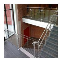 China Senegal design chrome rod balustrade stainless steel stair rod railing suppliers for sale