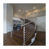 China Cameroon sell well rod balustrade metal stainless steel stair rod railing parts for sale