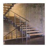 China Morocco sell well cable rod balustrade stainless steel stair rod railing kits for sale