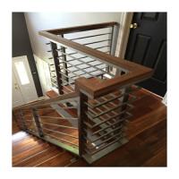 China Morocco sell well cable rod balustrade stainless steel stair rod railing kits for sale