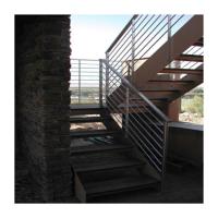 China Morocco sell well cable rod balustrade stainless steel stair rod railing kits for sale