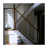 China Ethiopia design steel rod balusters outdoor metal stair rod railing kits for sale