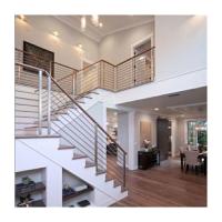 China South Africa sell well stainless steel pipe rod railing stair rod railing designs interior for sale